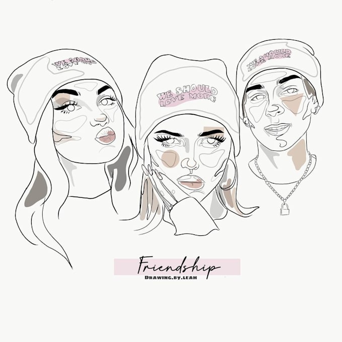 Draw you an amazing line art by Linesbyleah1 | Fiverr