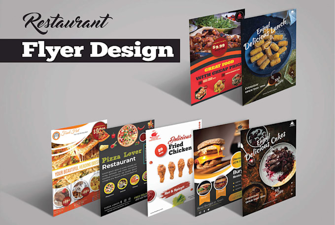 Design alluring restaurant flyer,poster,menu and banner by Evan_alam ...