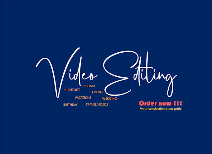 Make professional commercial, promo, video editing in 1 day by ...