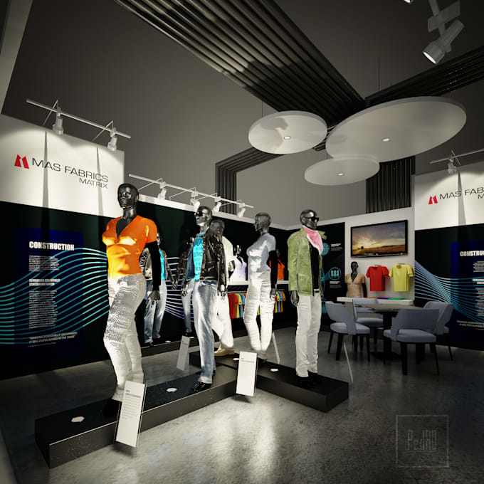 Create an elegant stall design for your needs by Pedrodbureau | Fiverr