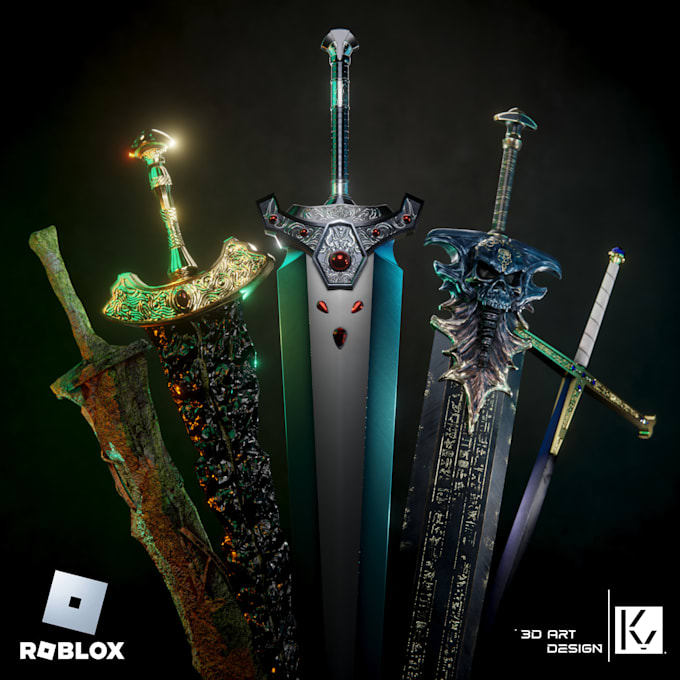 Make the most amazing weapons for roblox by Kervinparadise | Fiverr