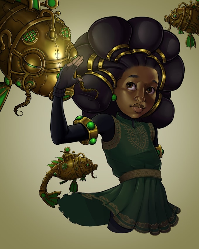 Design your orginal characters by Vmarsh004 | Fiverr