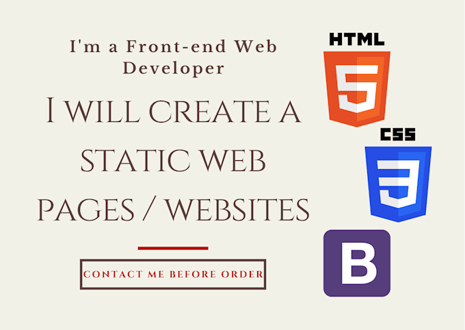 Develop, design and modify the web pages of your website by Kabilan ...