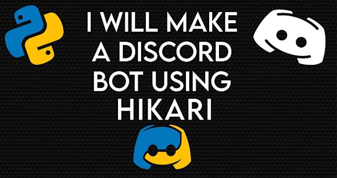 Make you a professional discord bot by Kosiacek | Fiverr