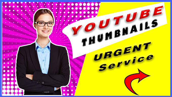 Design attractive eye catching youtube thumbnail cover by Paksky | Fiverr