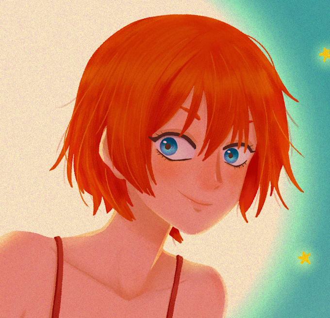 Draw your characters in a lineless style by Rizeovi | Fiverr