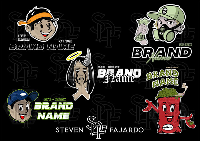 Create a cartoonize mascot logo for your business by Stevendanniel | Fiverr