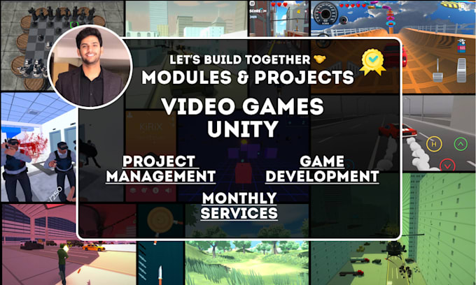 Help you in making your complete games and prototypes in unity by ...