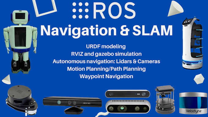 Navigate robots using ros and slam by Themaskman | Fiverr