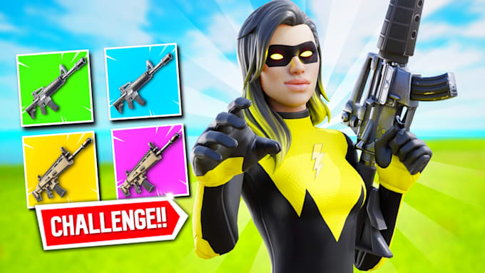 Make you a fortnite thumbnail custom by Riftnn | Fiverr
