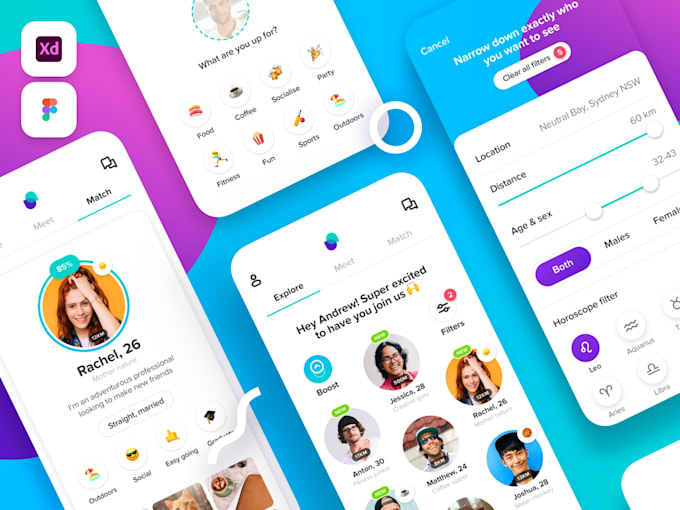 Design a creative and modern mobile app uiux and dashboard by ...