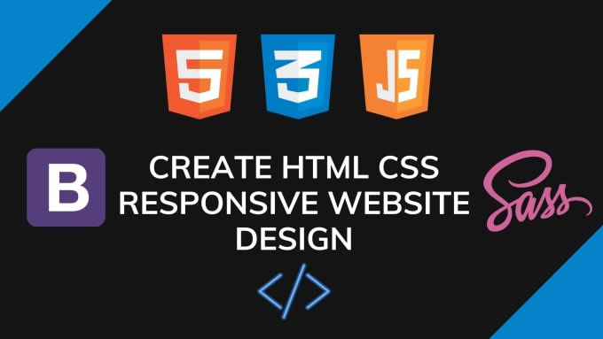 Do a custom website in html css bootstrap for you by Rival_rayhan | Fiverr