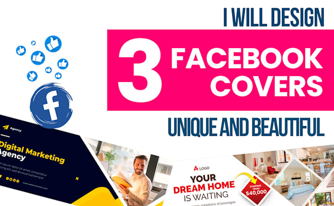 Design an awesome facebook cover by Hubertpohl | Fiverr