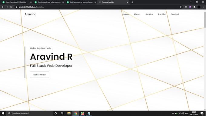 Create a responsive web app for you by Aravindr22 | Fiverr