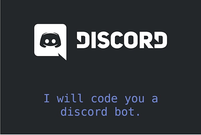 Make a simple discord bot for you with python by Flock_ | Fiverr