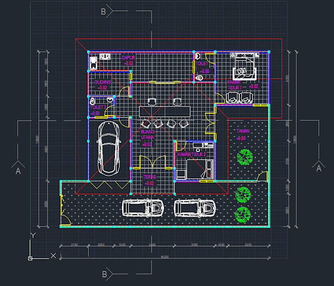 Draw any sctrutural design in autocad 2d by Norimasu161 | Fiverr