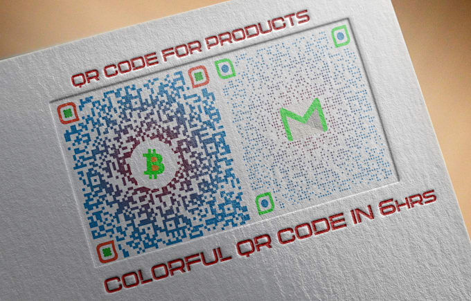 Design a smart qr code with logo on it by Nadeem1322 | Fiverr
