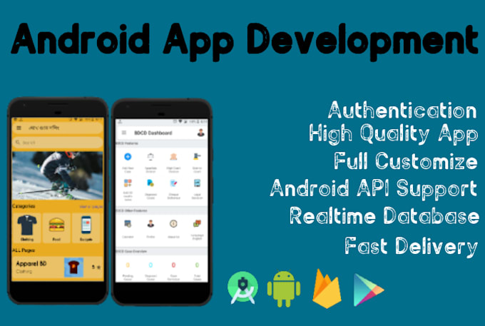 Develop your android app using android studio by Ashiqul33 | Fiverr