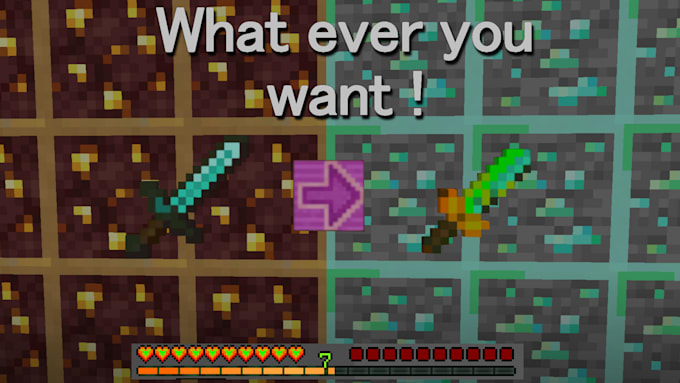 Make a custom minecraft texture pack by Pikatscha | Fiverr