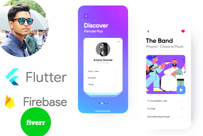 Develop android, ios and web apps with flutter and firebase by Ar3607 ...