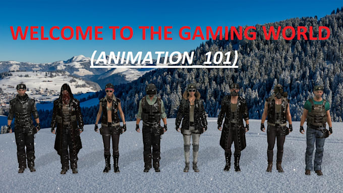 Make 3d realistic game character design for unity and unreal engine by ...