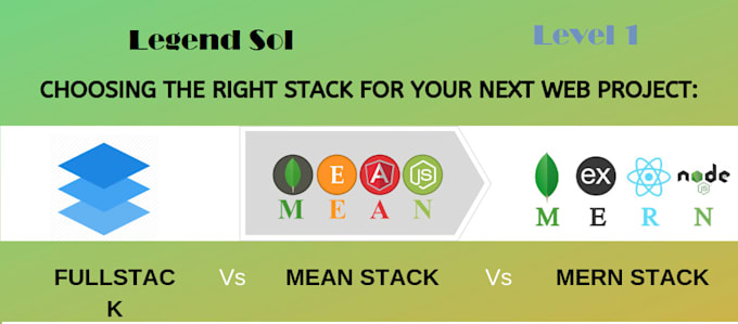 Develop web apps in mean and mern stack by Legendsol | Fiverr