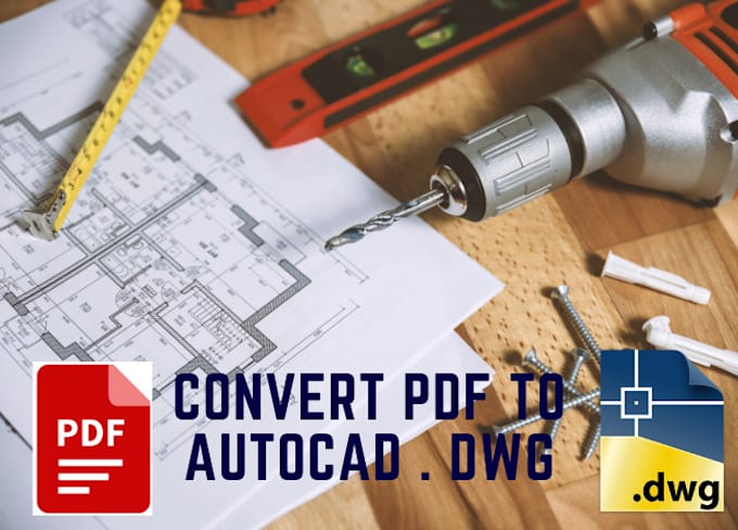 Convert pdf to autocad drawings by Pollylinedrafti | Fiverr