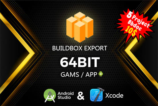 Export buildbox to 64bit apk game from bbdoc project by Liamanux | Fiverr