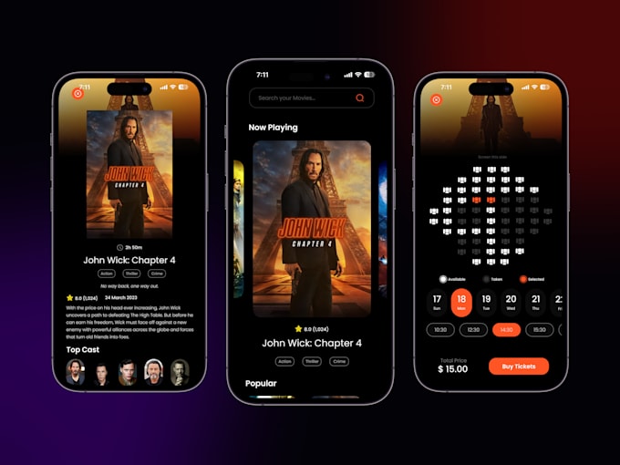 Design amazing ui ux of mobile apps by Darshan010 | Fiverr