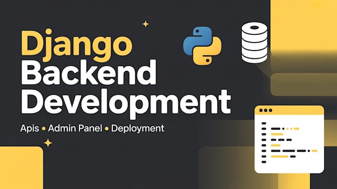 Build or fix your django backend with clean, scalable code by Oykamal ...