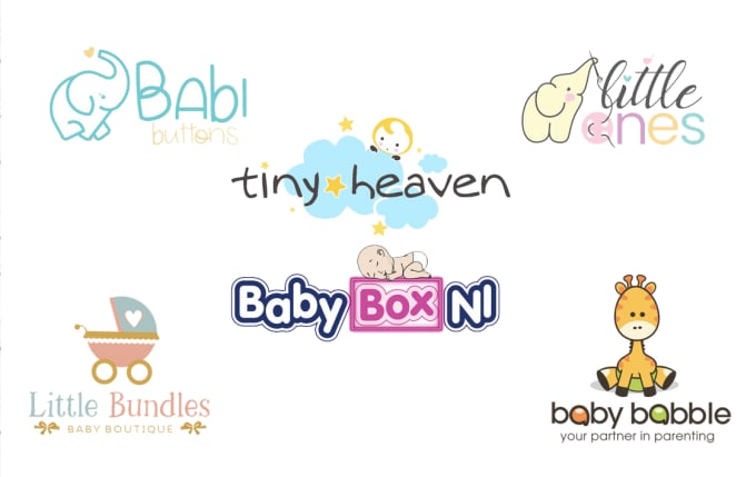 Design adorable kids baby logo, baby products design by Rs_design1 | Fiverr