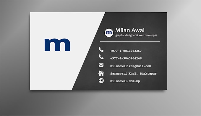 Design visiting card, posters, brochure, cover design by ...