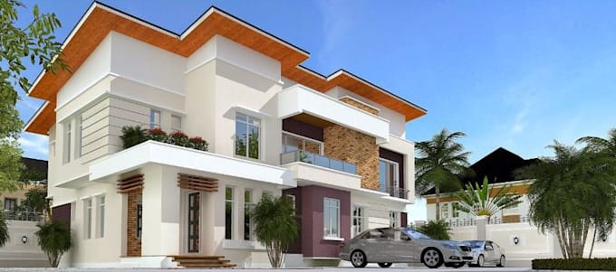 Do a simple 3d model home design by Quick_drawing | Fiverr