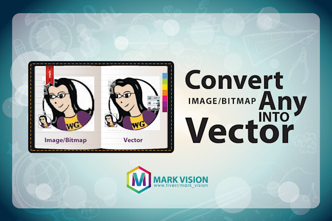 Create any image bitmap into vector by Mark_vision | Fiverr