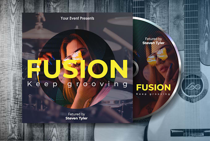 Design amazing album or cd dvd cover art by Designxshop | Fiverr