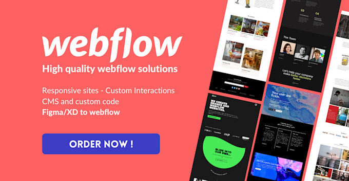 Design a high end webflow website for you by Emma_edison | Fiverr