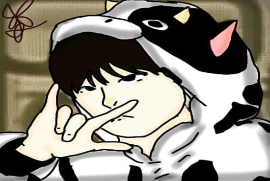 Voy a hacer un dibujo semirealista o anime y estilo cartoon by Bae ...