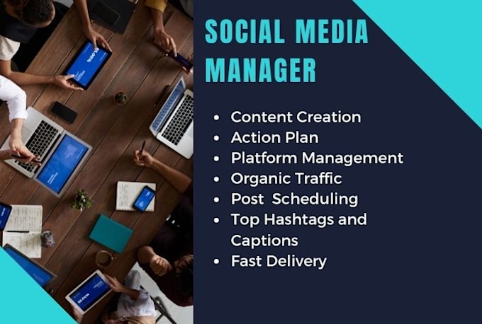Be your social media manager and creative content creator by Ramisha_ch ...