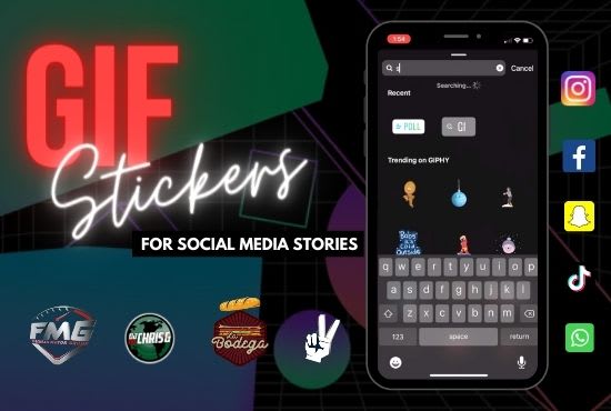 Create animated gifs and upload them to all social media platforms for ...