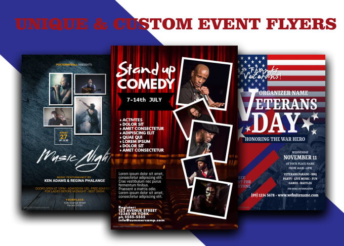 Design an event, church, vendor event, business flyer by Jameswilliams2 ...