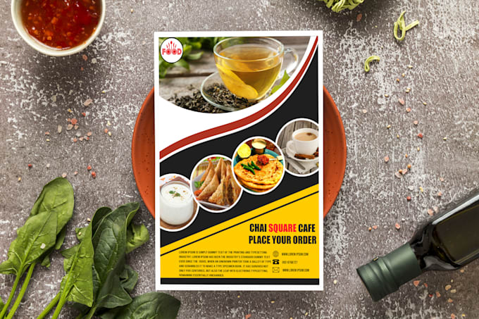 Design professional menu , digital menu, café menu, digital screen for ...