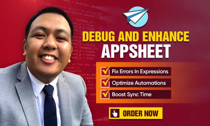 Debug and optimize your appsheet mobile app by Junecorpuz | Fiverr Debug and optimize your appsheet mobile app by Junecorpuz | Fiverr