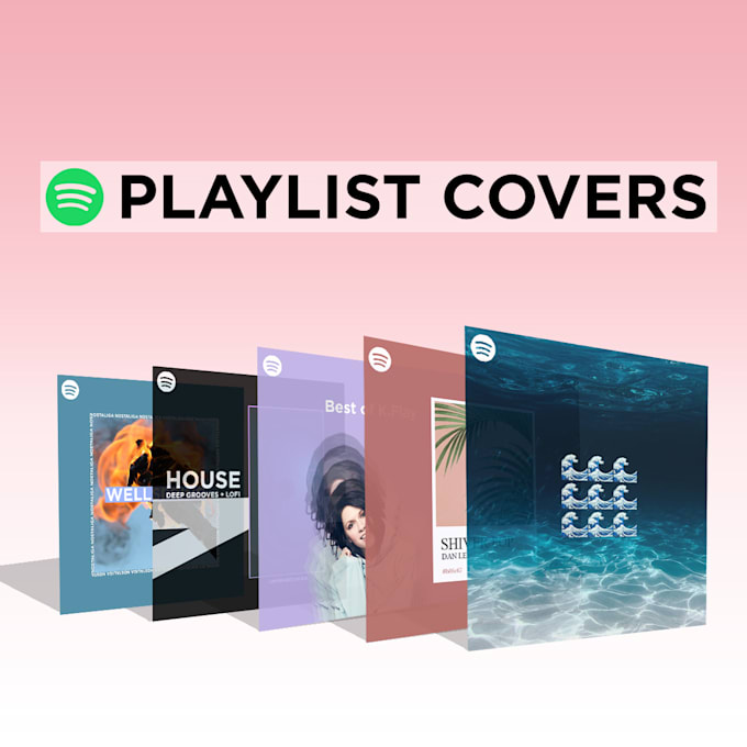 Create custom spotify playlist covers by Itszadan | Fiverr