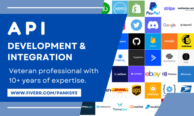 Do seamless third party api integration for your website by Panks93 ...