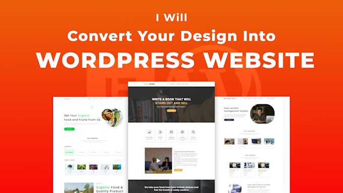 Convert figma to wordpress website or sketch to wordpress website by ...