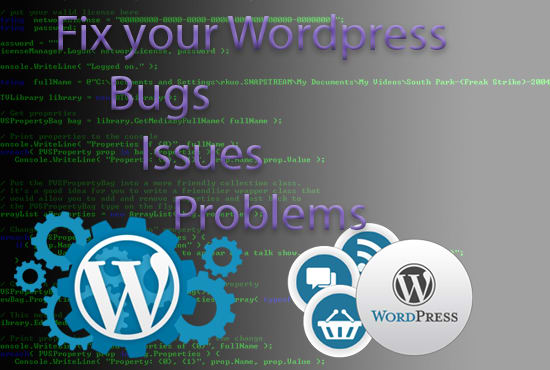 Fix any wordpress errors bugs and issues by Developer_uk | Fiverr