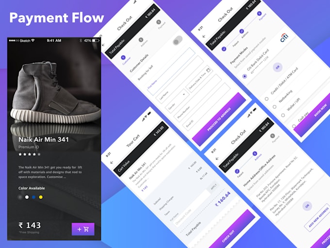 Design creative mobile app with best ui ux by Redyanaik | Fiverr