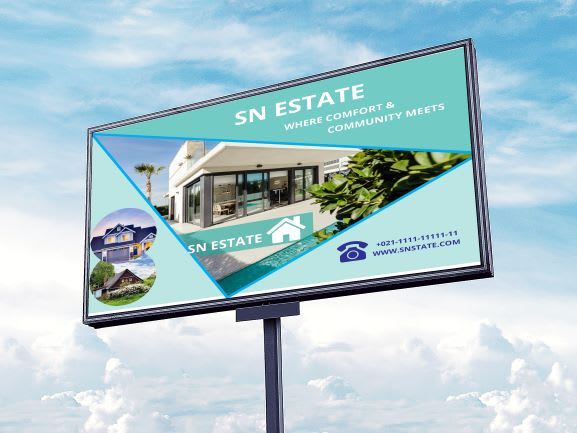 Design amazing yard sign signage and roll ups by Irha_ali | Fiverr