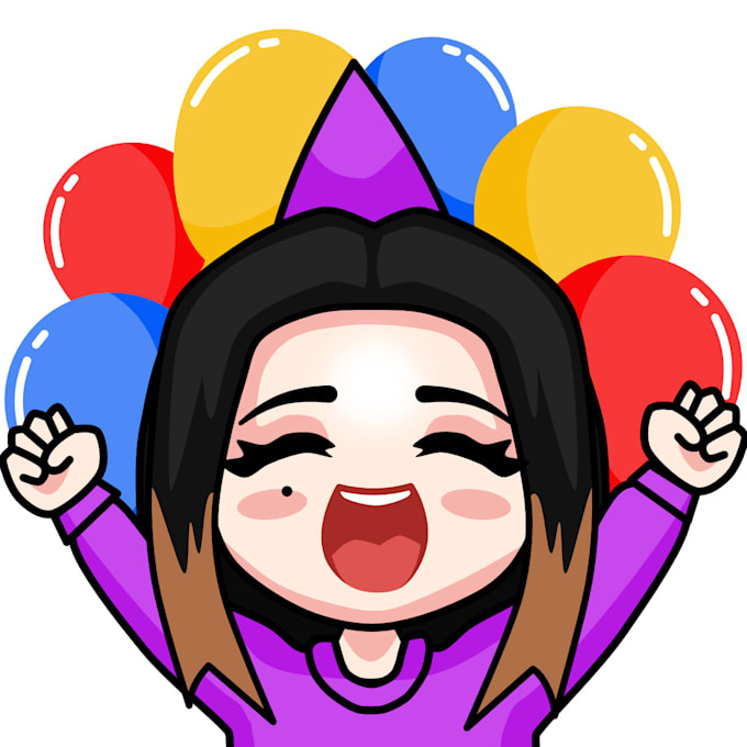 Design emotes for your channel by Heartyhermit | Fiverr