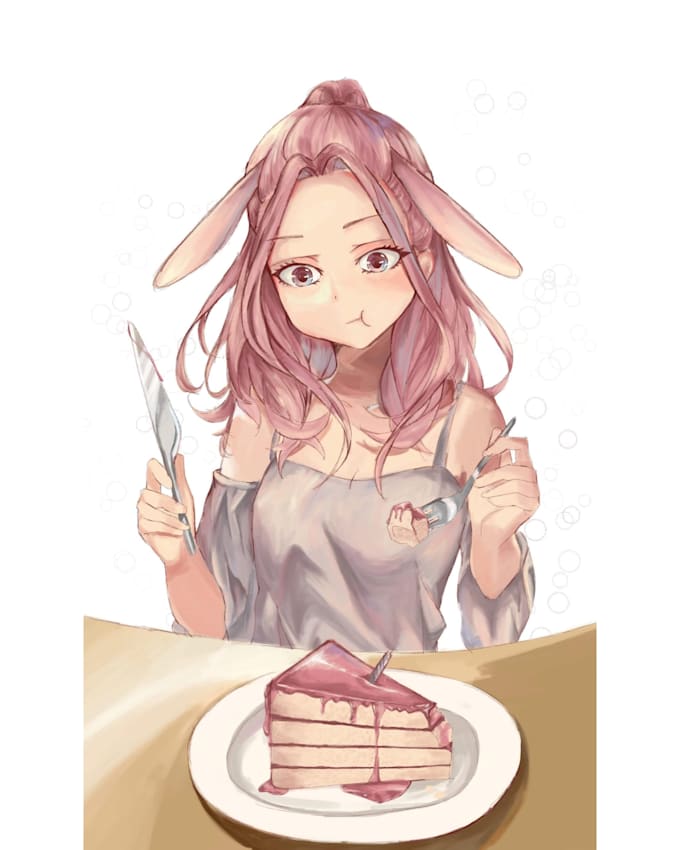 Draw a full illustration fanart by Penelope_art | Fiverr